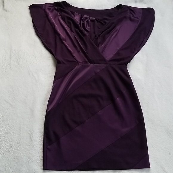 Jessica Simpson | Dresses | Jessica Simpson Purple Butterfly Sleeve ...